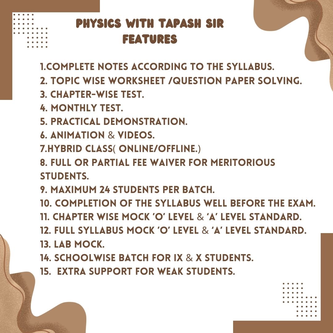 Physics 'O' & 'A' Level Coaching in Bangladesh